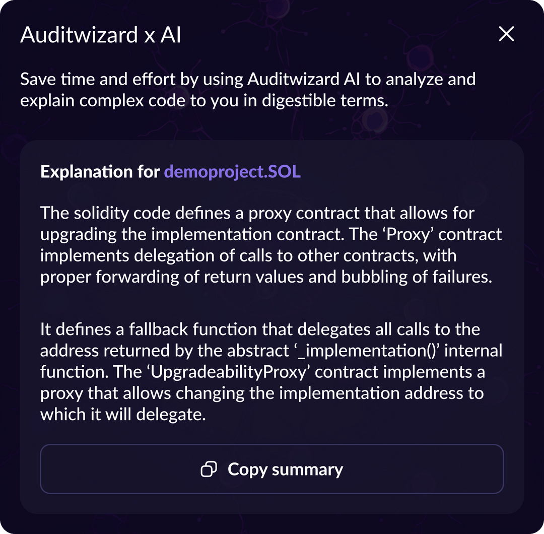 Audit Wizard